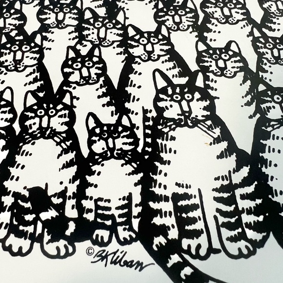 B Kliban | Dining | Vintage B Kliban Cats Placemats | Poshmark